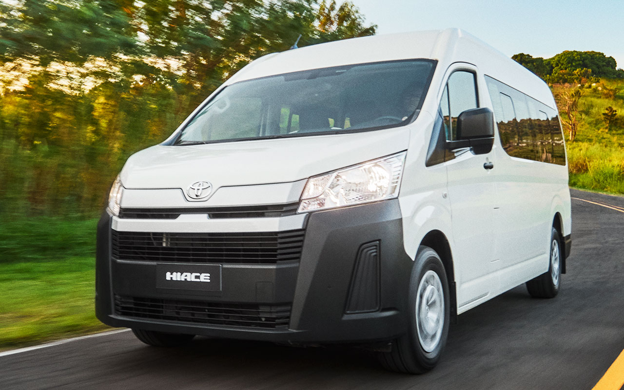 Toyota Hiace estreia no Brasil e inaugura presença da marca no mercado ...